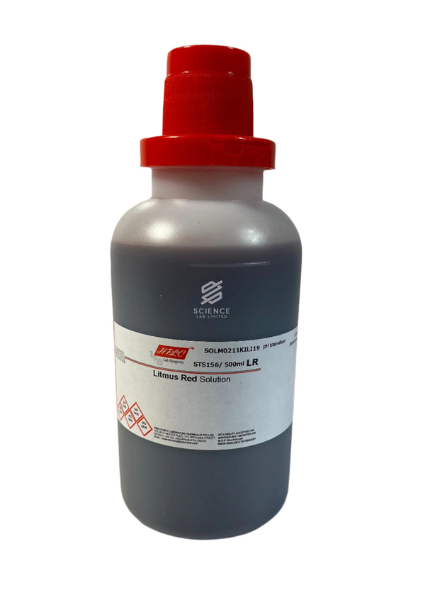 Litmus Red Solution - Sciencelab limited